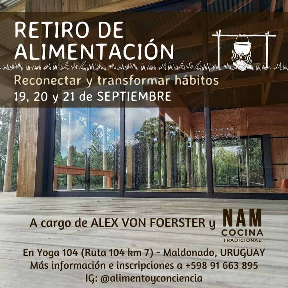 Retiro de ALIMENTACIÓN – alimento y conciencia